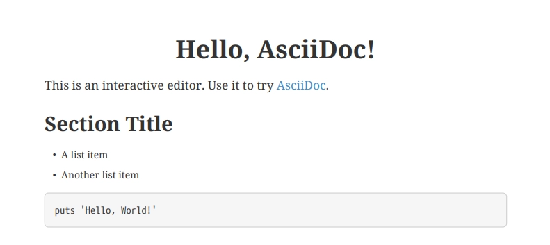 AsciiDocっていいよね - 心のデブを信じろ