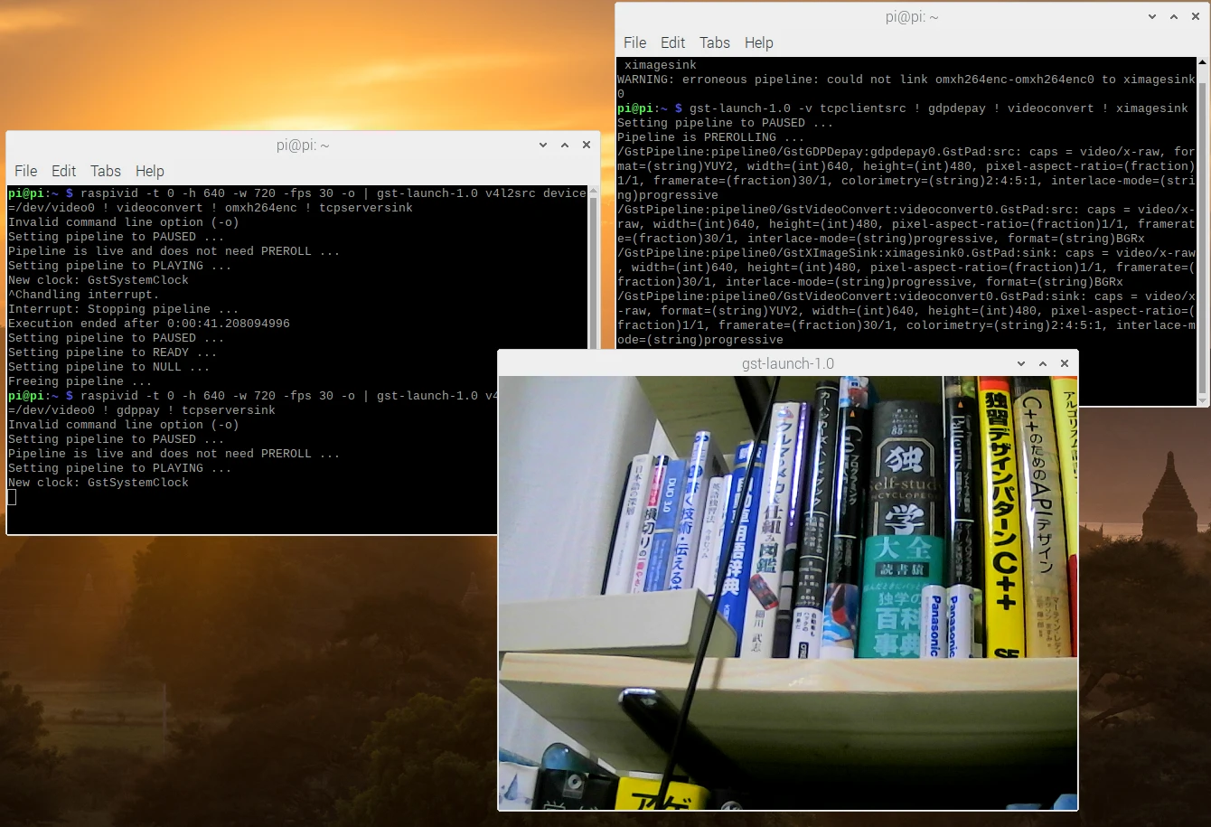 Raspberry PiとGStreamerを使ってWebカメラ映像を配信する方法 - 心のデブを信じろ